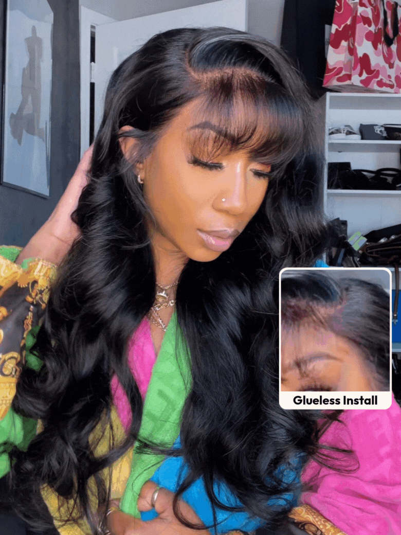 UNice 13x4 Pre-Everything™ Side-Part Fluffy Loose Wave Wig With Wispy ...